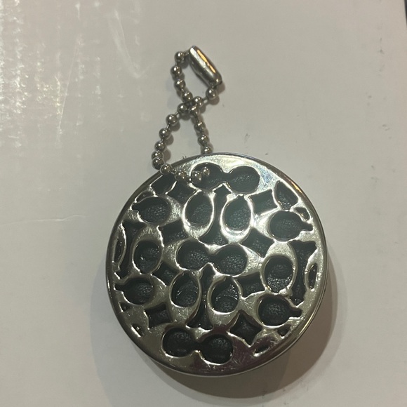 Coach | Bags | Coach Silver Charm With The Classic Mini Cs | Poshmark